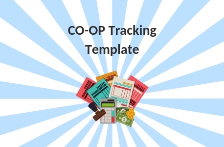 Free Co-Op Marketing Tracking Template